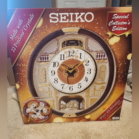 Seiko | Wall Decor | New Seiko Special Collectors Edition 45 Melodies ...